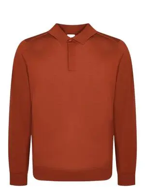 Paul Smith Long-sleeve Polo Shirt - Orange