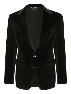 Canali Long-sleeve Blazer - Black