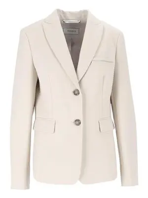 Peserico Single-breasted Tailored Blazer - No