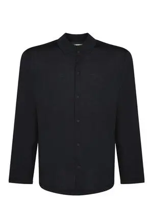 Emporio Armani Long-sleeved Shirt - Blue