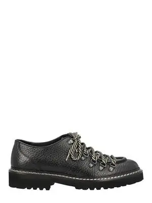 DOUCAL'S Doucal's Embossed Lace-Up Low-Top Casual Shoes