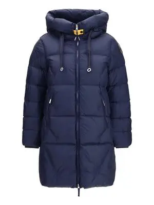 PARAJUMPERS Long Hooded Down Jacket - Navy