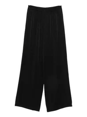 Fabiana Filippi Wide-leg Elastic Waist Trousers - Black