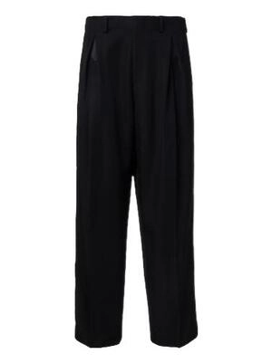 KIKO KOSTADINOV Wide-leg Box Pleat Trousers - Black