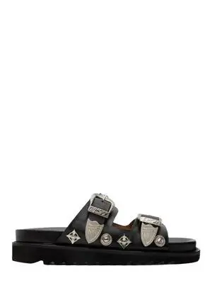 TOGA Toga Pulla Double Buckle Flat Sandals