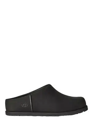 UGG Otzo Nubuck Leather Clogs - Black