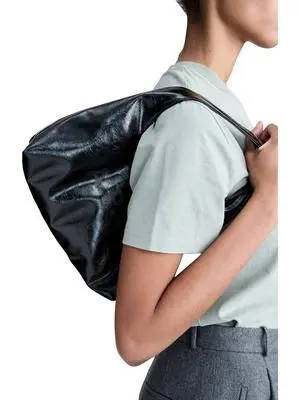 A.p.c. Baby Ninon Shoulder Bag - Black