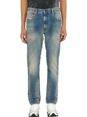 DIESEL® D-krooley-bw Joggjeans With Elastic Waistband - Blue