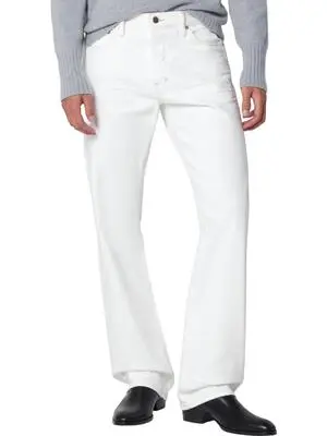 TOM FORD Tom Ford White Biker-Effect Stretch Cotton Denim Jeans