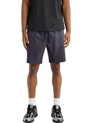 SANTO STUDIO Italia Tech Shorts With Logo Graphic - Black