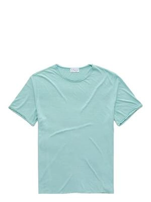 WOLF VS. GOAT (WVG) Light Weight Short Sleeve Roll Neck T-shirt Wasabi