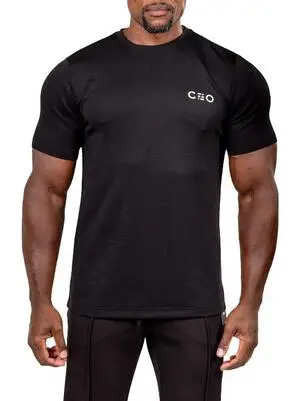 MACEOO Marthyr Logo Graphic T-shirt - Black