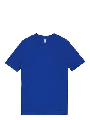 EVERYBODY.WORLD Rib Short Sleeve T-shirt - Lapis
