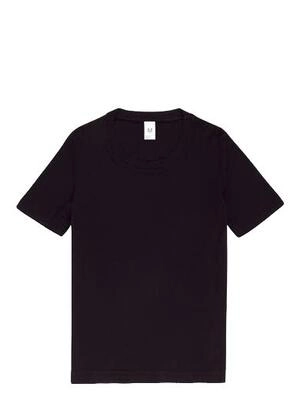 EVERYBODY.WORLD Rib Short Sleeve T-shirt - Mulberry