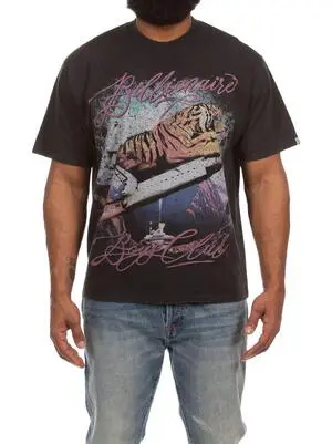 BILLIONAIRE BOYS CLUB Species Short Sleeve Graphic T-shirt - Black