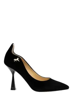 CAVALINHO Suede Stiletto Pumps - Black