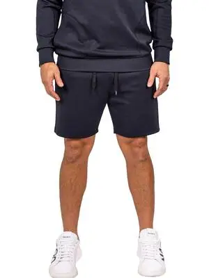 MACEOO Elastic Waist Drawstring Shorts - Black