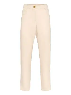 MAISON COMMON Cotton Stretch Jeans - Sand