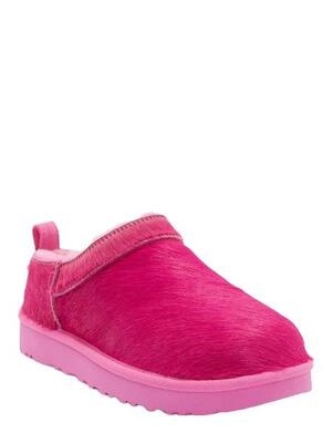 UGG Classic Micro Calf Hair Slipper - Bright Fuchsia