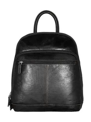 JACK GEORGES Voyager Small Backpack - Black