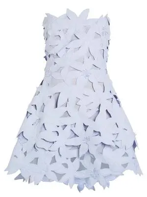 SIMKHAI Simkhai Miri Floral Cutwork Woven Mini Dress