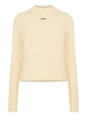 JACQUEMUS Jacquemus Long Sleeve Jacquard T-Shirt