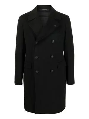 Tagliatore Double-breasted Coat - Black