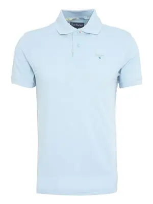Barbour Logo Embroidered Polo Shirt - Blue