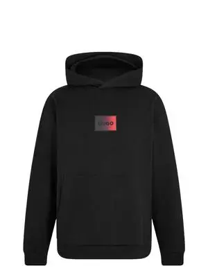 Hugo Boss Danohood Pullover Hoodie - Black