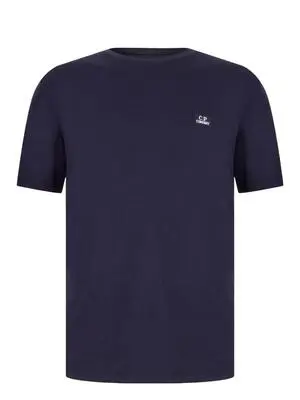 C.P. COMPANY Logo Crew Neck T-shirt - Black