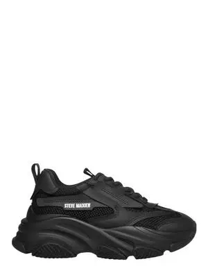 Steve Madden Possession Chunky Trainers - Black