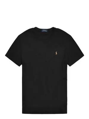 Polo Ralph Lauren Short-sleeved Round Collar T-shirt Black