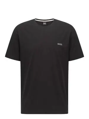 Hugo Boss Logo Short-sleeved T-shirt - Black