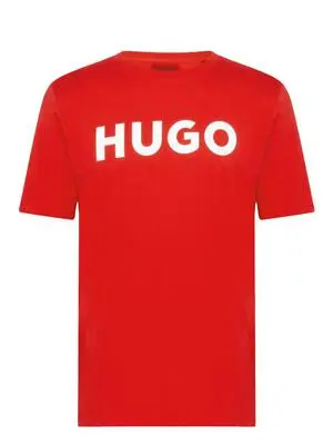 Hugo Boss Logo Short-sleeved T-shirt - Red