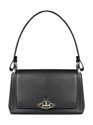 VIVIENNE WESTWOOD Hazel Medium Shoulder Bag - Black