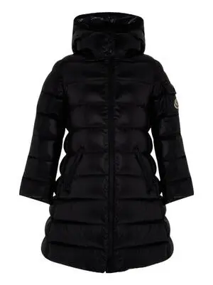 Moncler Detachable Hood Down Jacket - Black