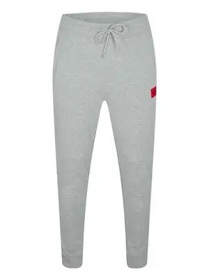 Hugo Boss Hugo Doak Closed Hem Jogging Bottoms With Logo Detail - Gray