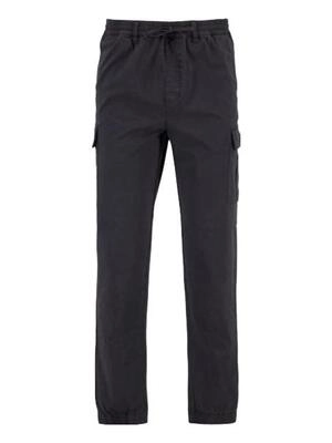 Barbour Cargo Trousers With Elasticated Waistband - Asphalt