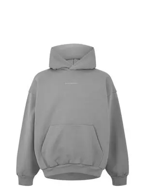Balenciaga Logo Hoodie - Gray