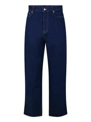 Gucci Logo Patch Jeans - Black
