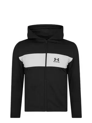 Balenciaga X Under Armour Zip-up Hoodie - Black