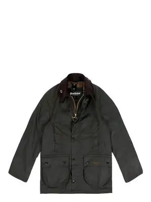 Barbour Beaufort Waxed Jacket - Olive