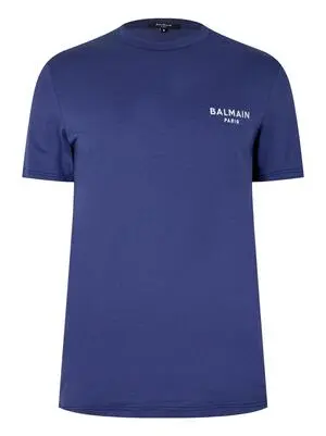 BALMAIN Crew Neck Short Sleeve T-shirt