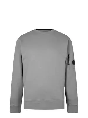 C.P. COMPANY Lens Crewneck Sweatshirt - Gray