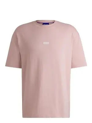 Hugo Boss Logo Crew-neck T-shirt - Nude