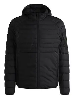 Hugo Boss Water-repellent Hooded Puffer Jacket - Black