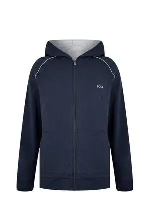 Hugo Boss Full Zip Hoodie - Black