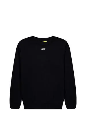 OFF-WHITE Off-White Cotton Jersey Printed Sweatshirt