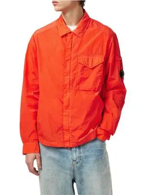 C.P. COMPANY Chrome-r Overshirt - Red