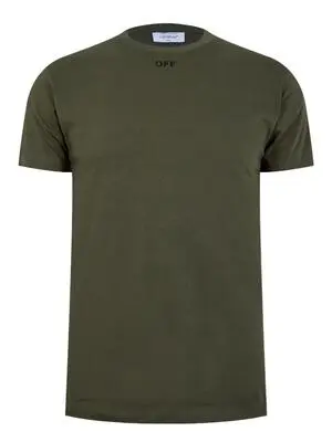 Off-White Logo T-shirt - Green